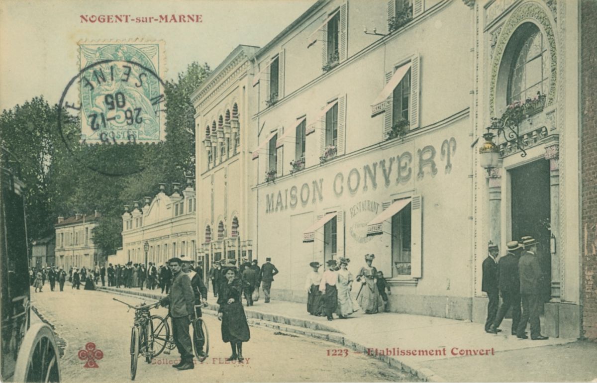 Carte Postale Ancienne De Nogent sur Marne